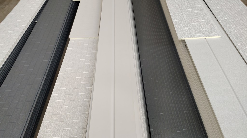 Metal Carved Wall Board Decorative Panel with PU Insulation