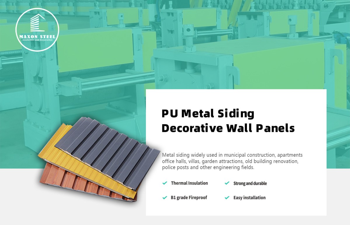 PU Decorative Wall Panel - Perfect Materials of Heat Insulation and ...