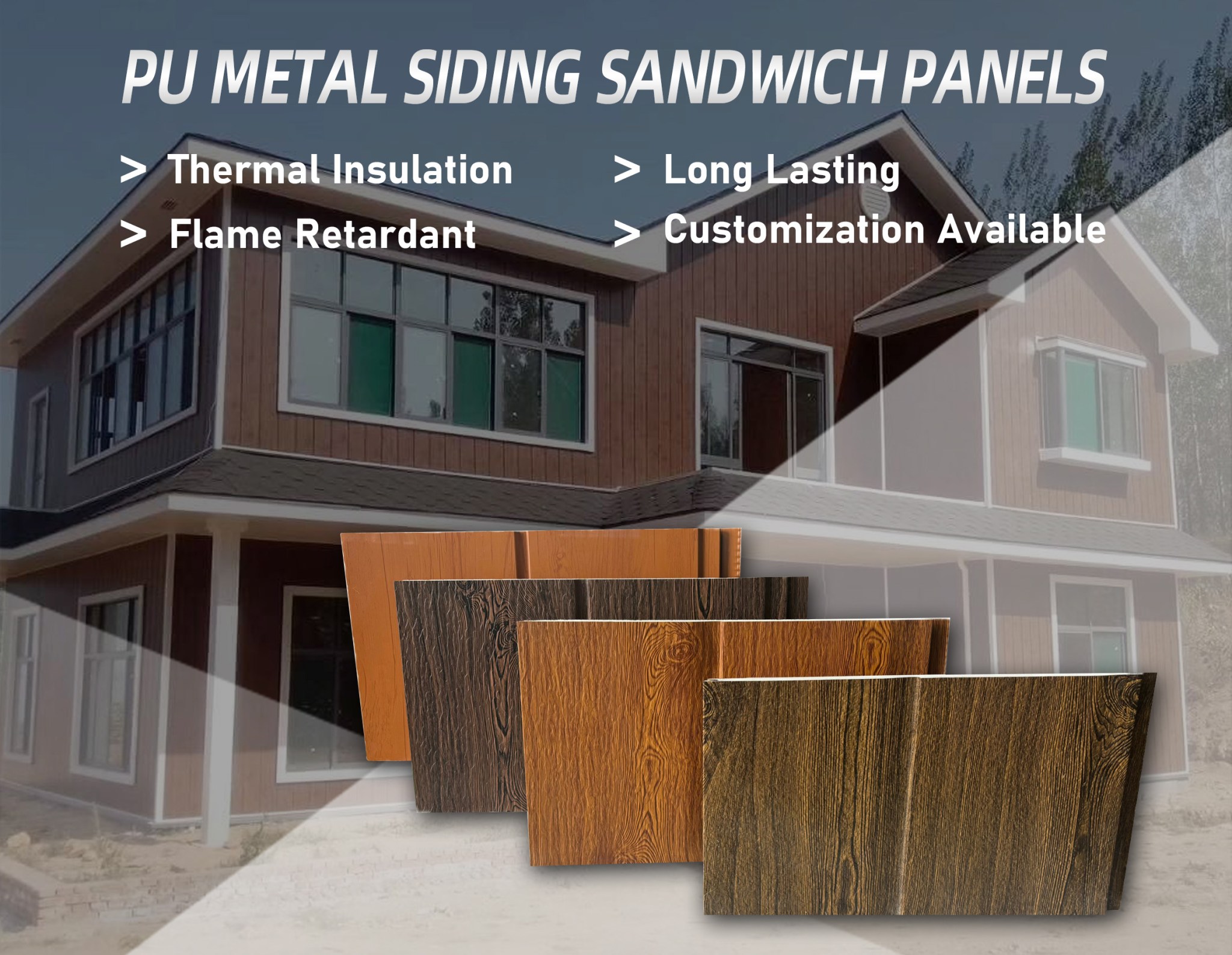 Metal Siding Decorative Wall Panels | Excellent Materials to Enhance ...