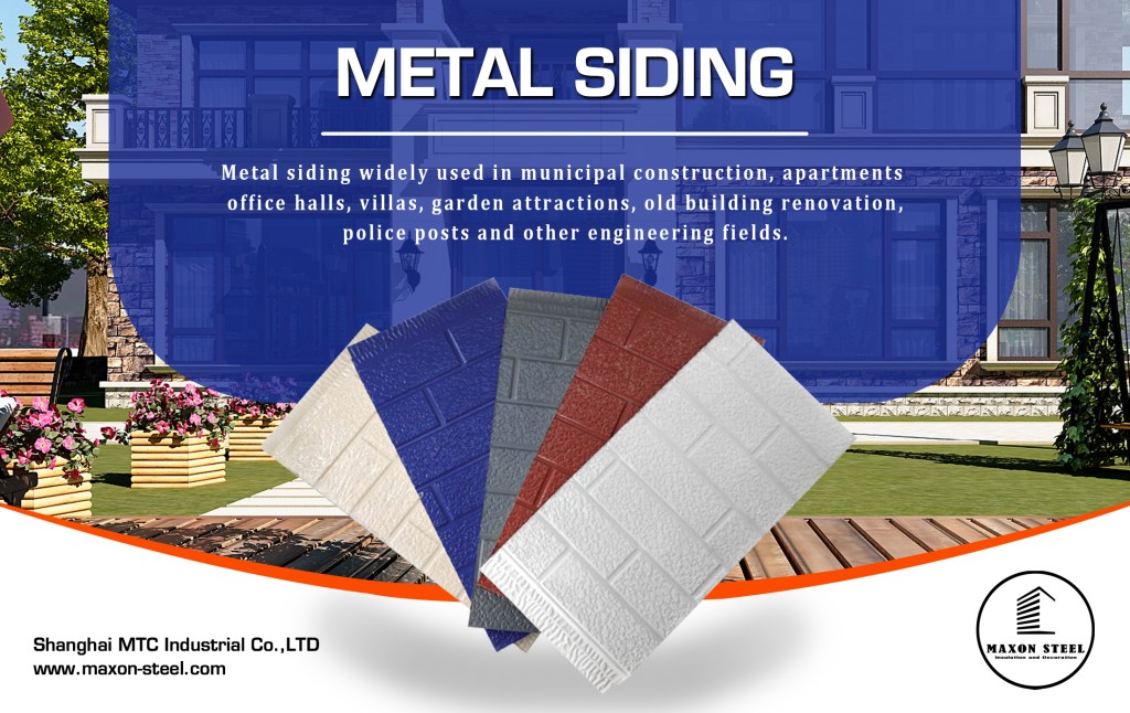 PU Metal Siding Panels | Perfect Polyurethane Insulation and Decoration ...
